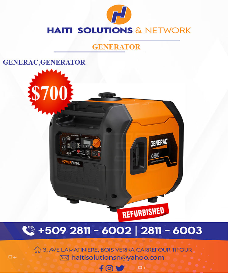 Generac generator – Haiti Solutions & Network